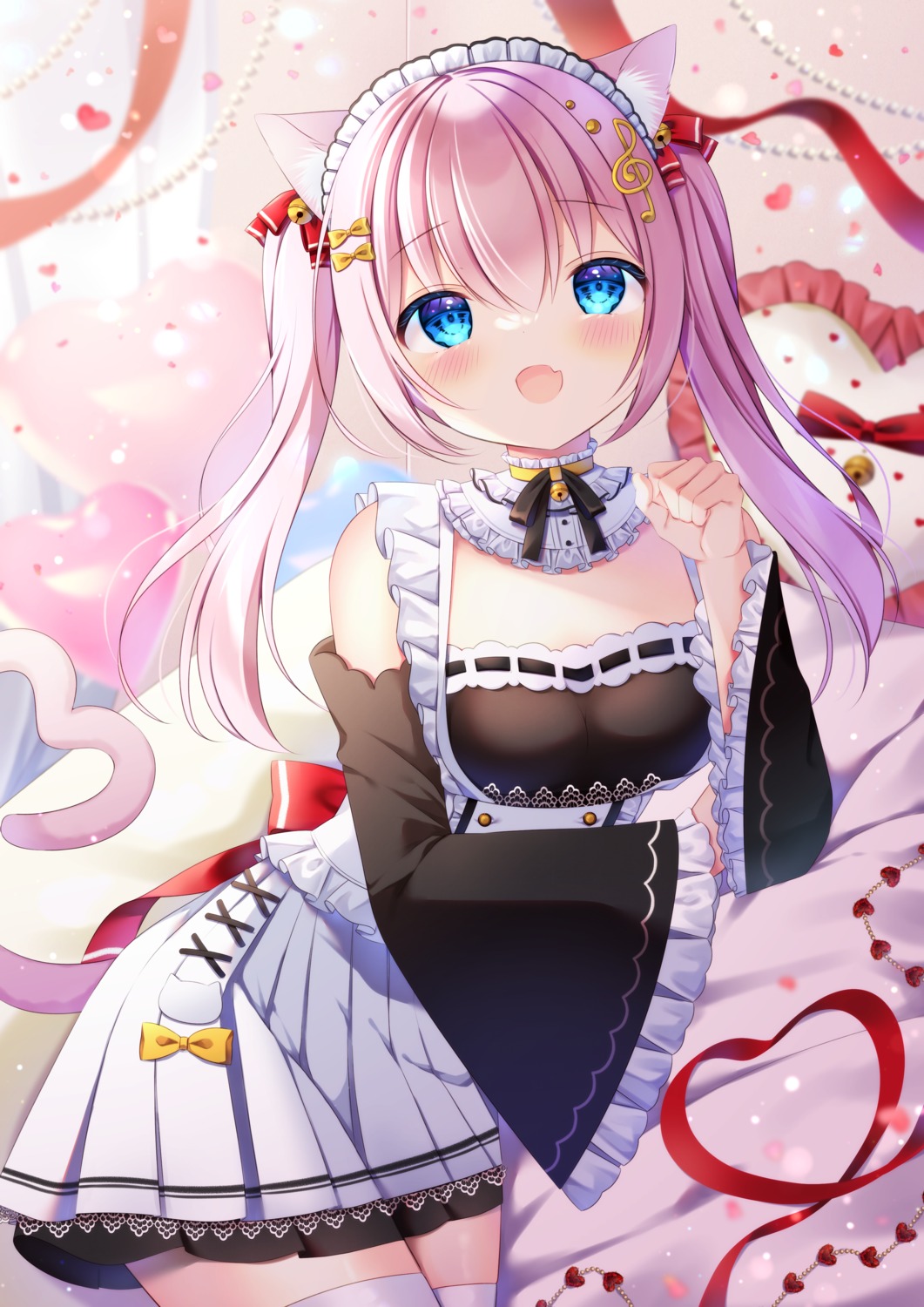 miwauni animal ears maid nekomimi tail thighhighs | #1030954 | yande.re